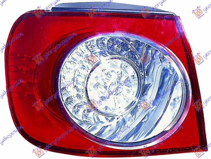 STOP LAMPA SPOLJASNJA (LED) (KINA) Leva str. VW GOLF PLUS 2004-2009 (5M1/521) (OEM: 5M0945096H)