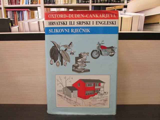 HRVATSKI ILI SRPSKI I ENGLESKI SLIKOVNI RJEČNIK