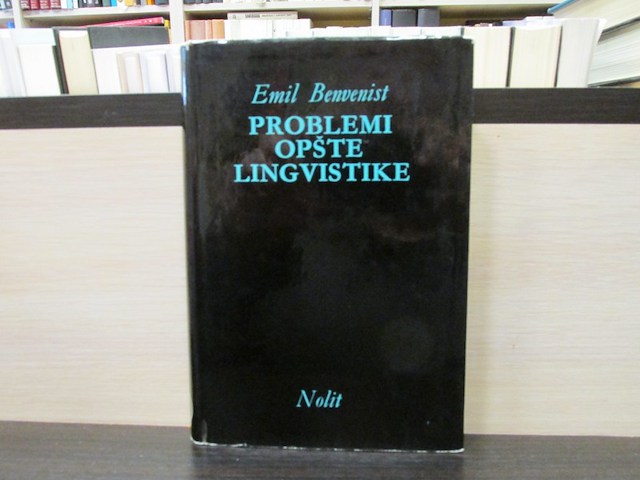 PROBLEMI OPŠTE LINGVISTIKE - Emil Benvenist