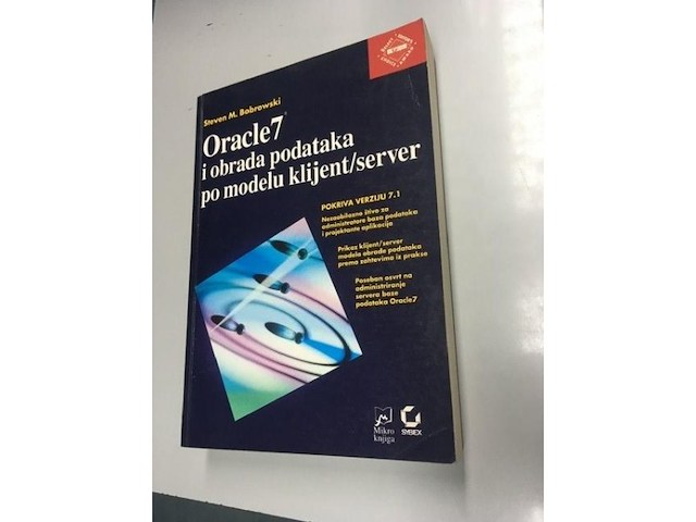 ORACLE 7 i obrada podataka po modelu klijent-server