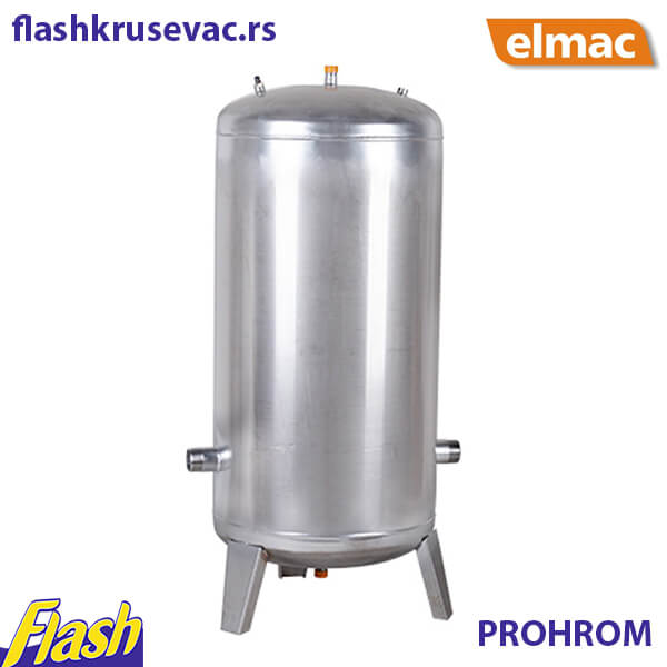 Hidroforska posuda vertikalna prohromska – 60-200L – ELMAC