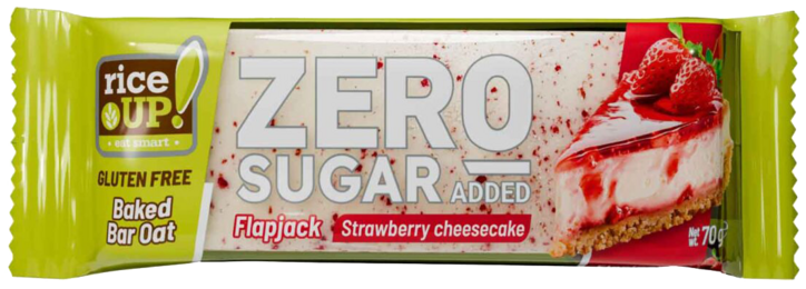 Rice Up Ovsena pločica sa ukusom jagode i čiz kejka 70g