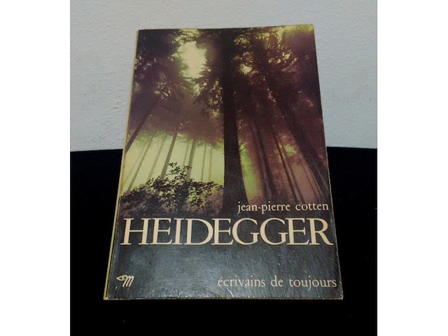 Jean-Pierre Cotten / HEIDEGGER
