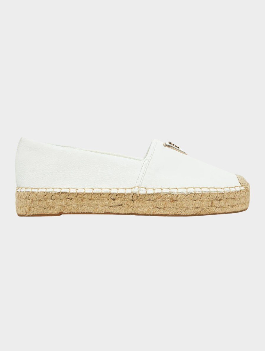 GUESS ŽENSKE ESPADRILE BELE GFLJLND LEA14 WHITE