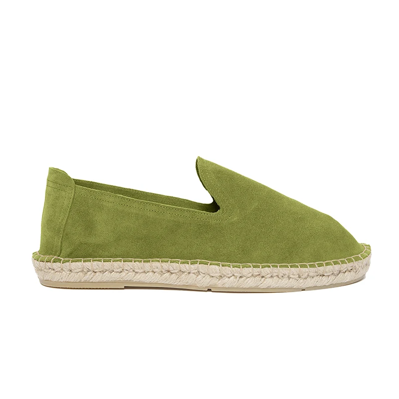 Men’s classic loafers espadrilles – Aloe suede leather