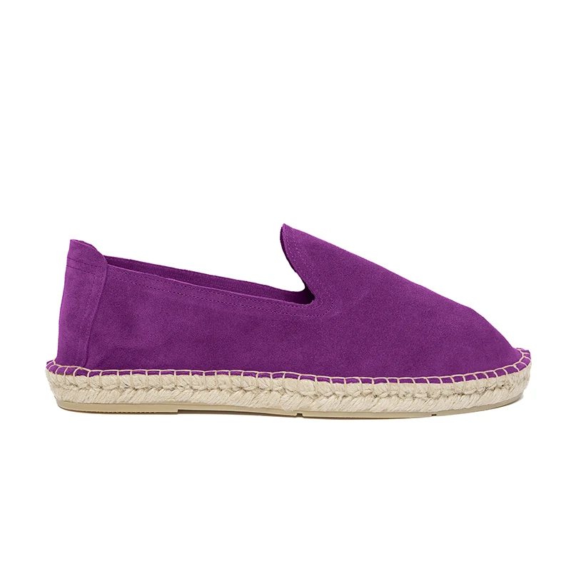 Men’s classic Loafers Espadrilles – Verbena Suede Leather