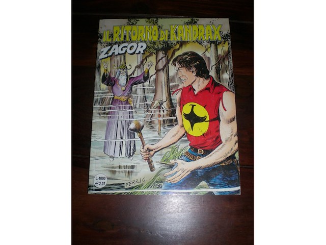 ZAGOR 431 IL  RITORNO  DI  KANDRAX*