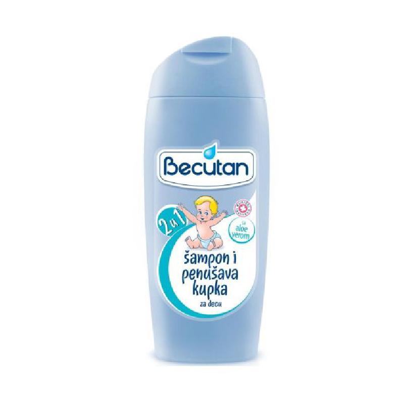 BECUTAN ŠAMPON&KUPKA PUMPA 400ML 2U1