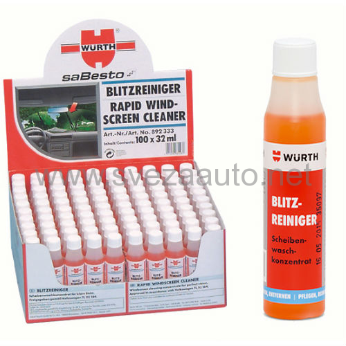 Tečnost za vetrobrane koncentrat 32ml 0892333 Wurth