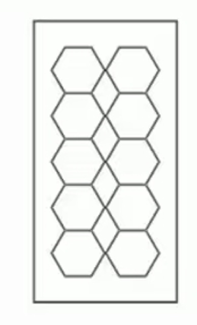 Spectra 175-265v 6500k v2 led svetla hexagon 504w ( 119-0002 )
