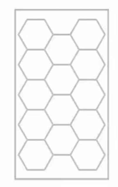 Hexagon 534w spectra 175-265v 6500k v1 led svetla ( 119-0001 )