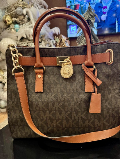 MICHAEL KORS Brown Logo Bag - Novo