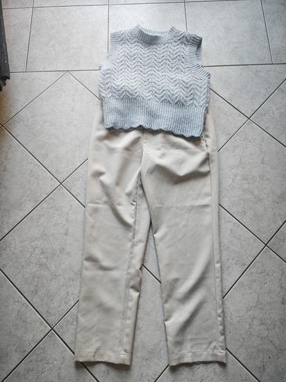Lot Zara pantalone i prsluk