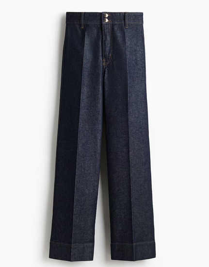 H&M wide high jeans