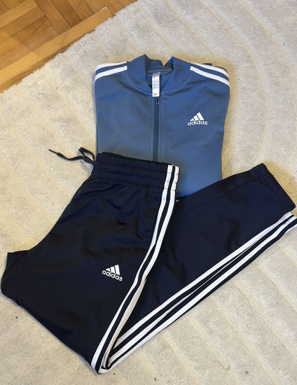 Adidas trenerka komplet plavo/teget