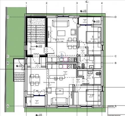 Pretprodaja, Zelena pijaca, 41.84m2, cena+pdv
