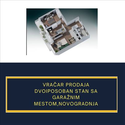 Vracar Dubljanska(Nikolaja Hartviga) 65.80m2 3.0