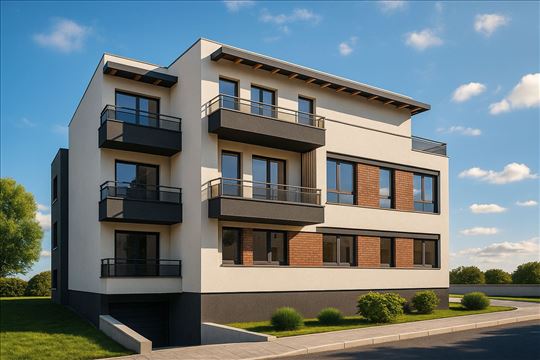 Mozerova, Zemun, 1.5, 42,22m2, PS, novogradnja