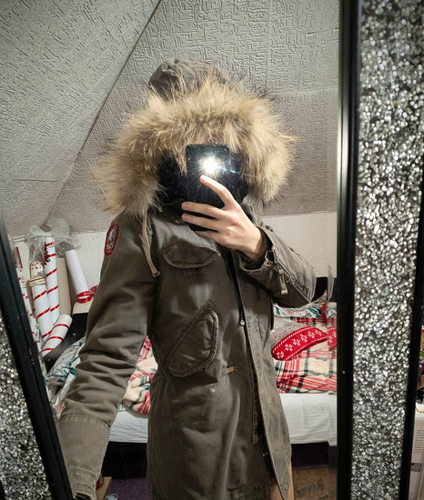 Parajumpers parka sa prirodnim krznom DANAS 4000