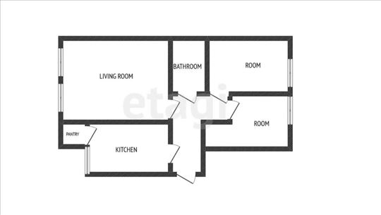 Trosoban salonac kod Politike