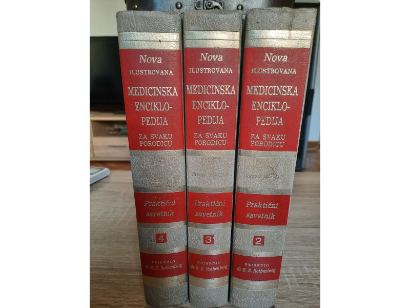 NOVA ILUSTROVANA MEDICINSKA ENCIKLOPEDIJA 2,3,4