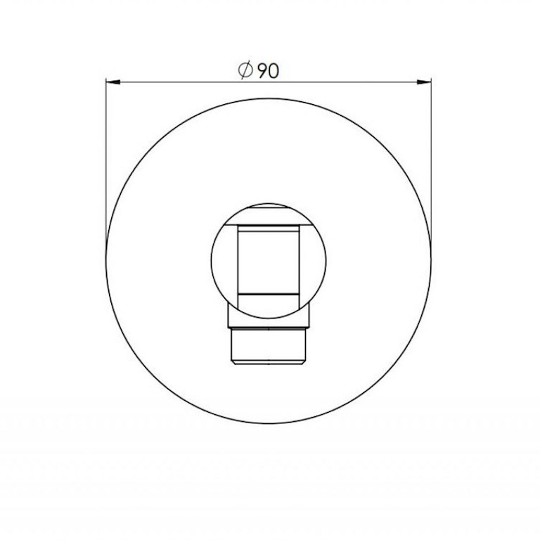 REMER UGLIĆ 337X XV OKRUGLI+DRŽAČ TUŠ RUČICE