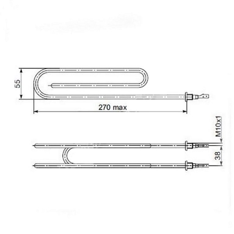 GREJAČ GB-2000W KIFLA