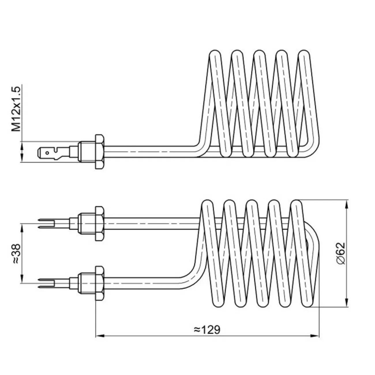 GREJAČ GPB-2000W 230V VM TERMORAD