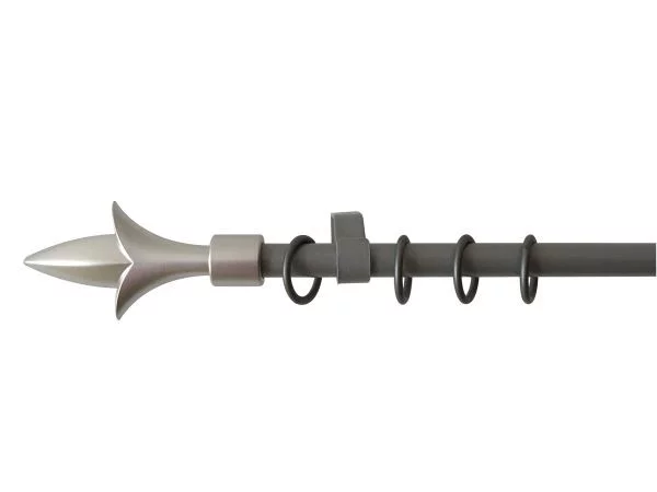 Homeware GARNIŠNA svetlosiva metal