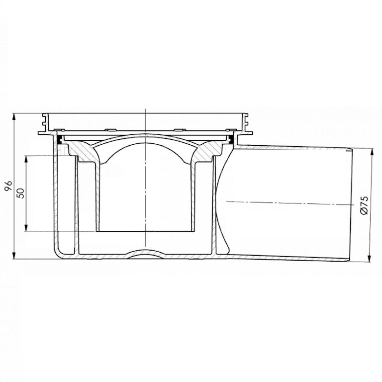 SLIVNIK F75 HORIZONTALNI