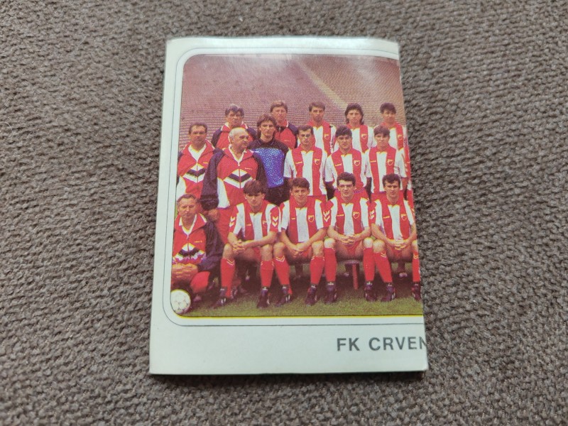 SLICICA BR. 6 - FUDBAL '91-'92 - DECJE NOVINE
