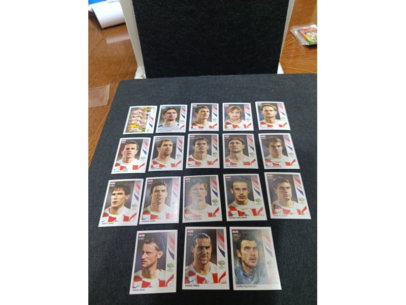 PANINI WC GERMANY 2006 - Set Hrvatska