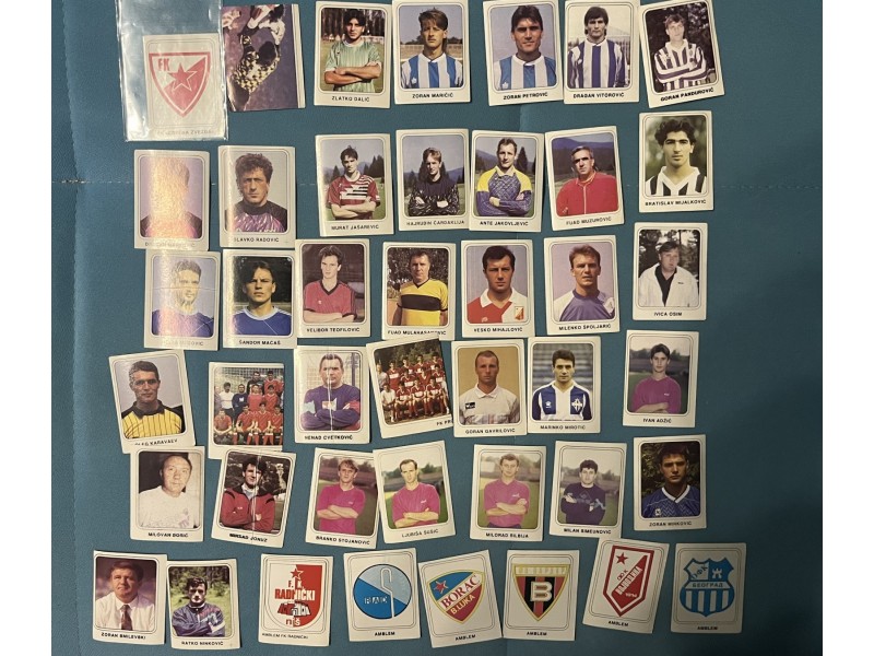 Fudbal 90-91 i 91-92 - lot 86 slicica