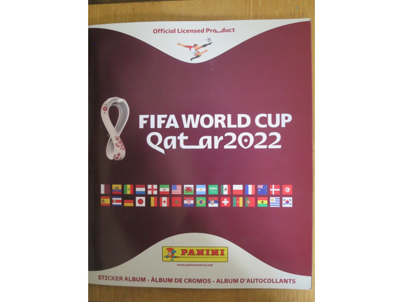 USA VERZIJA PANINI QATAR 2022 FIFA WORLD CUP ALBUM