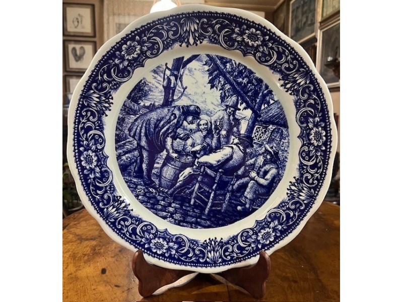 KAPITALNI Boch La Louviere 35cm - Predratni DELFT Belgi