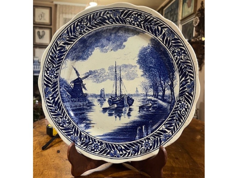 Boch La Louviere 30,5cm - Stari DELFT Belgija