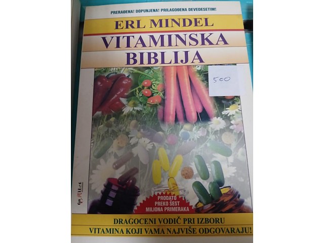 Vitaminska biblija - Erl Mindel