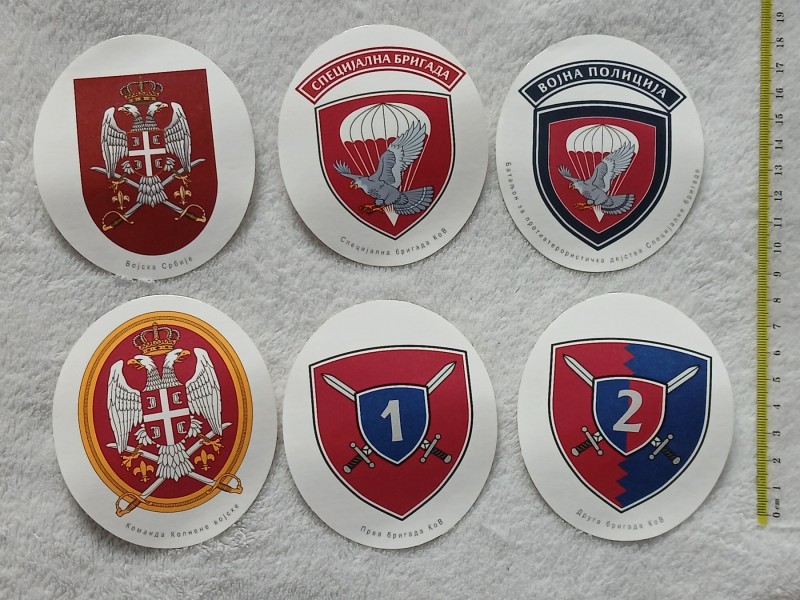 Grb Vojske Srbije Specijalna brigada lot oznaka stiker