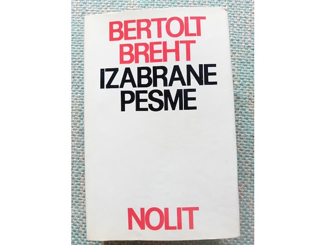 Bertolt Breht Izabrane pesme