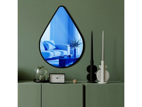 WALLXPERT Dekorativno ogledalo Ozgl516 Blue