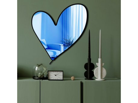 WALLXPERT Dekorativno ogledalo Ozgl517 Blue