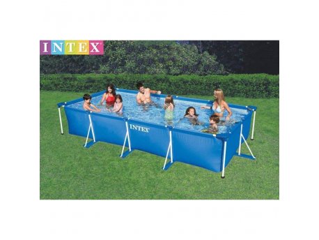 INTEX RECTANGULAR FRAME Bazen sa metalnim okvirom 4.50 x 2.20 x 0.84 m