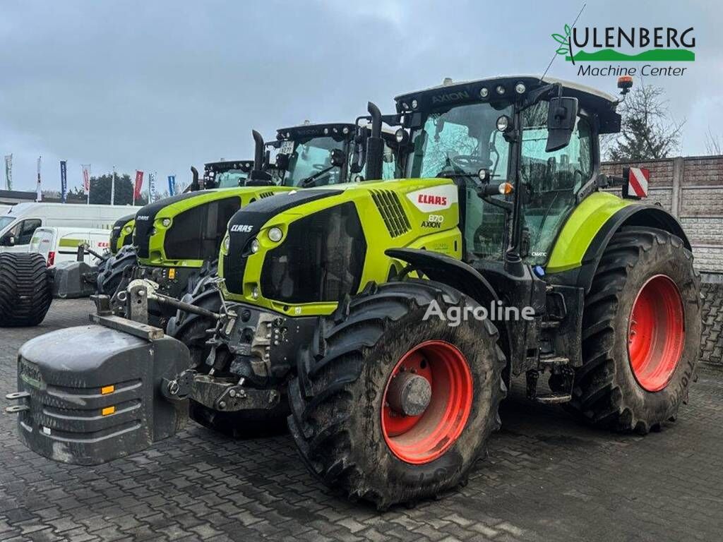 Claas Axion 870 Cmatic traktor točkaš