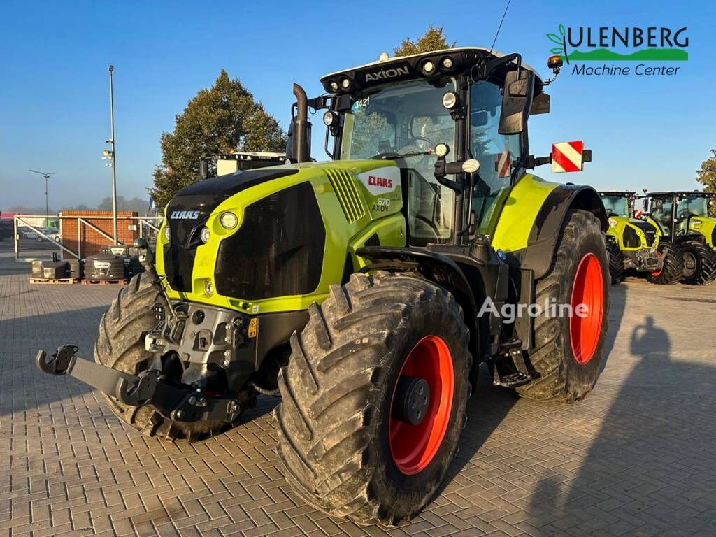 Claas Axion 870 Cmatic traktor točkaš