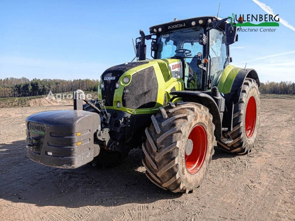 Claas Axion 850 traktor točkaš