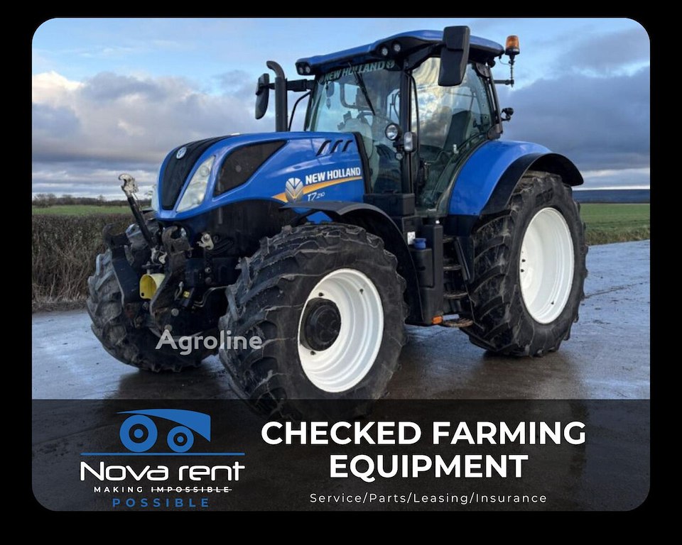 New Holland T7.210 traktor točkaš