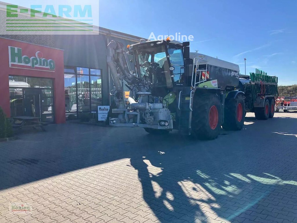 Claas xerion 4000 saddle trac gülletechnik traktor točkaš
