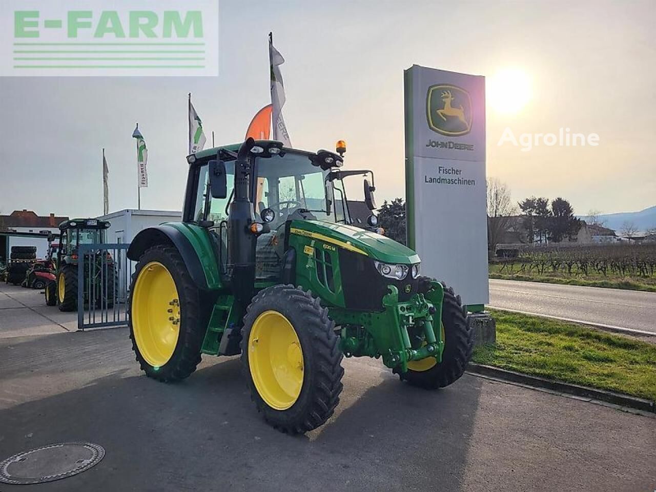 John Deere 6120m aq+ traktor točkaš