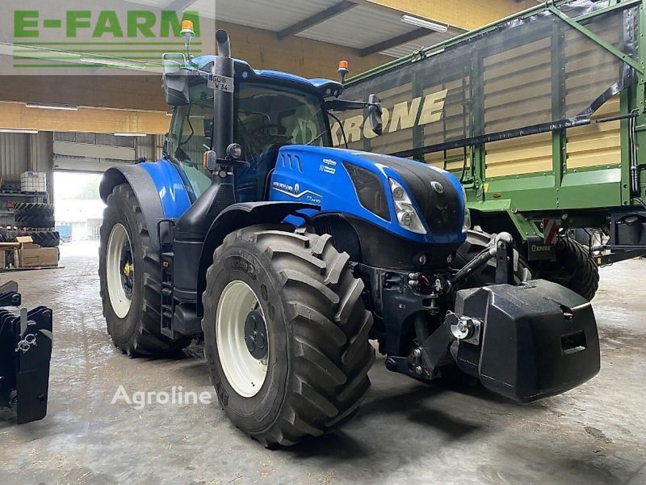 New Holland t 7.315 traktor točkaš