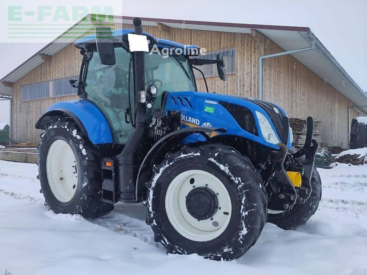 New Holland t6.180/dynamic command/rtk/frontzapfwelle/frontlader traktor točkaš